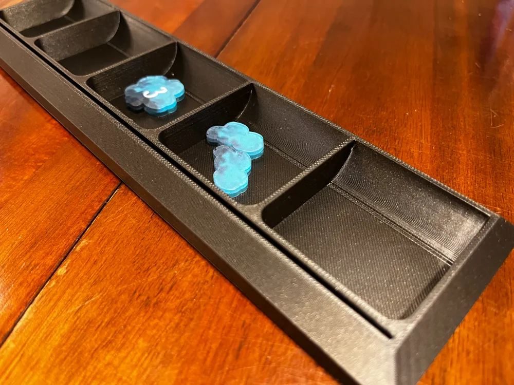 Board Game Player Tray for Tokens & Coins - Free 3D Print Model ...