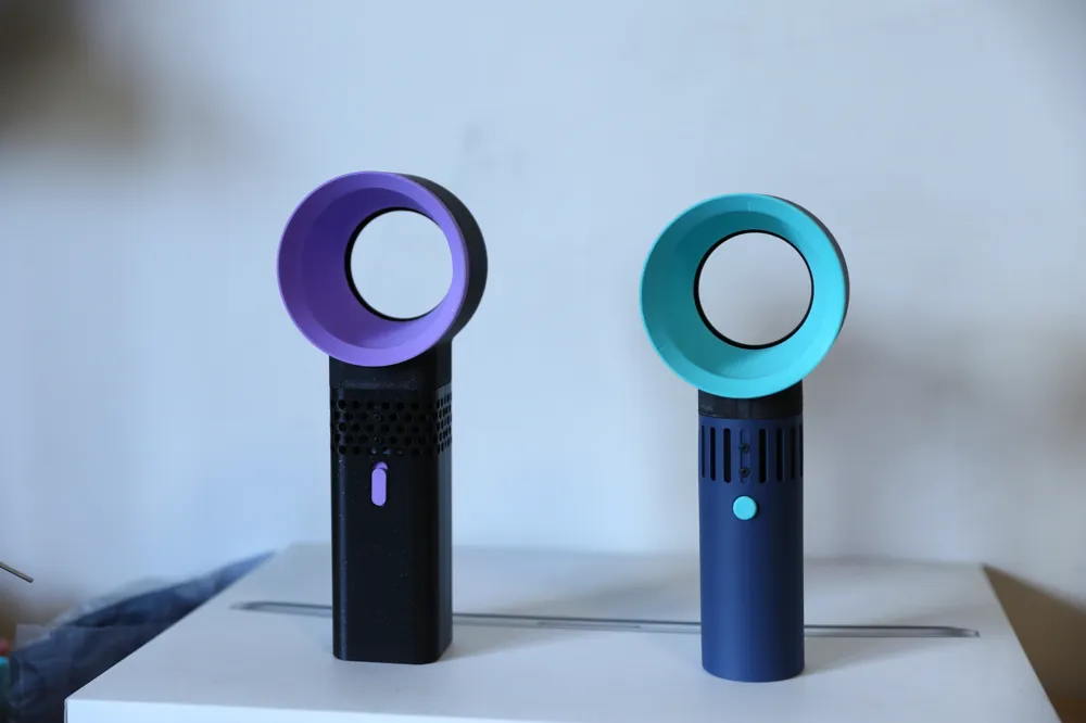 Handheld Bladeless Fan - Free 3D Print Model - MakerWorld
