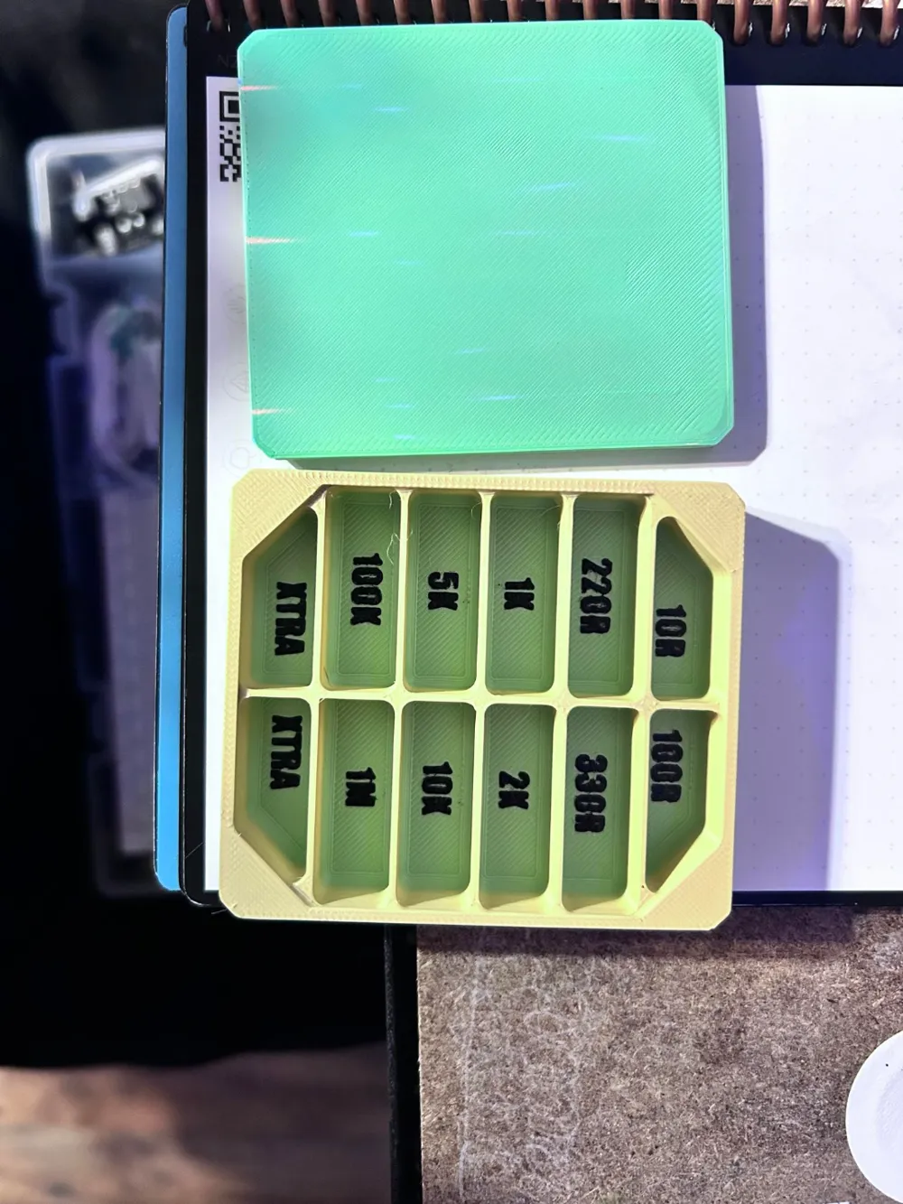 ARDUINO RESISTOR STORAGE WITH MAGNETS by Hartwellwv - MakerWorld