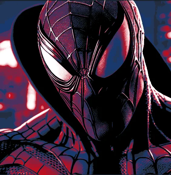 Spider Man (HueForge) by Misiek - MakerWorld