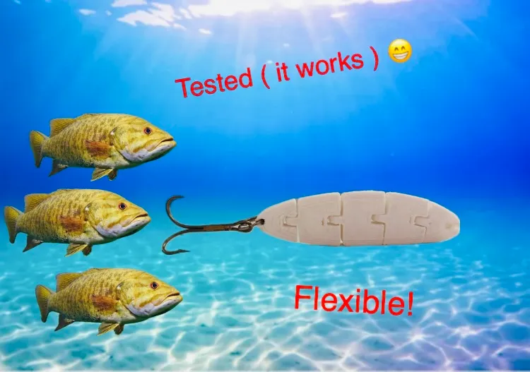 Articulated Fishing Lure by MrPurple - MakerWorld