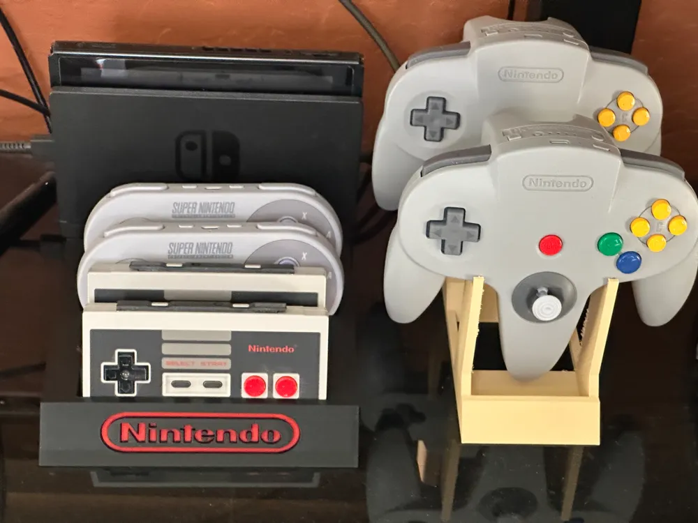 Nintendo Switch N64 Controller Stand Remixed by DJMOJO - MakerWorld