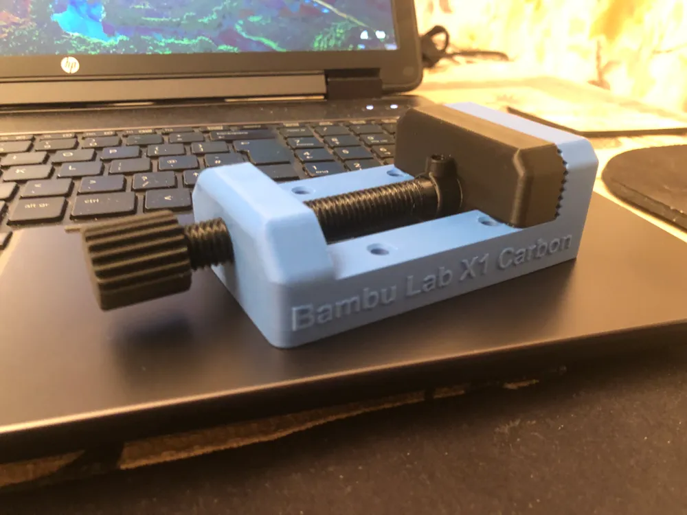 Small Hobby Vice Designed with Fusion 360 and Printed with the Bambu ...