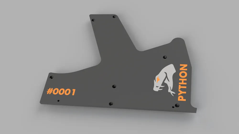 Python AMS - Side Panels (For Supporters) by humebeam MakerWorld ...