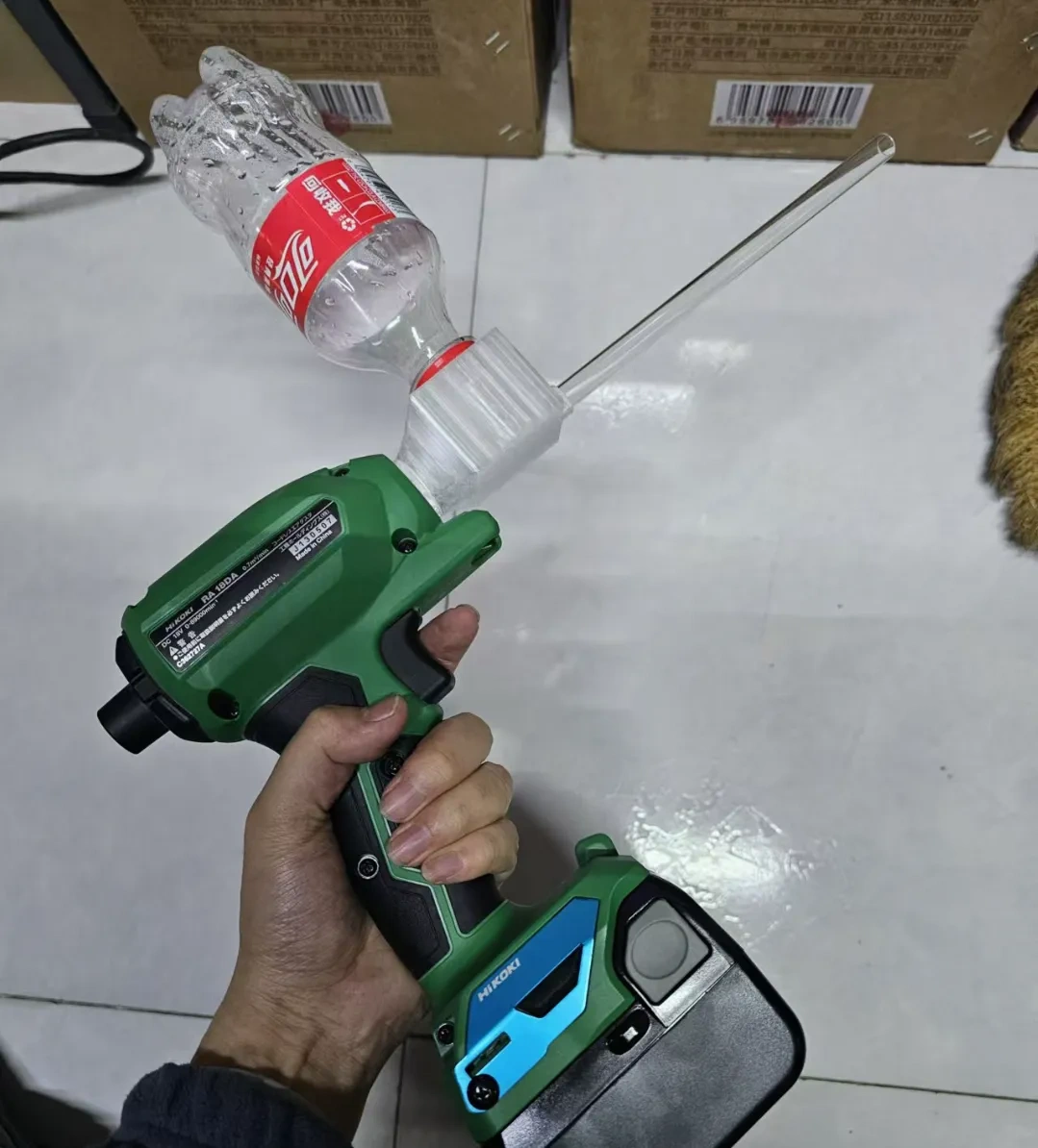 Water Bead Blaster_Compatible with HiKOKI RA18DA Air Duster_High-One ...