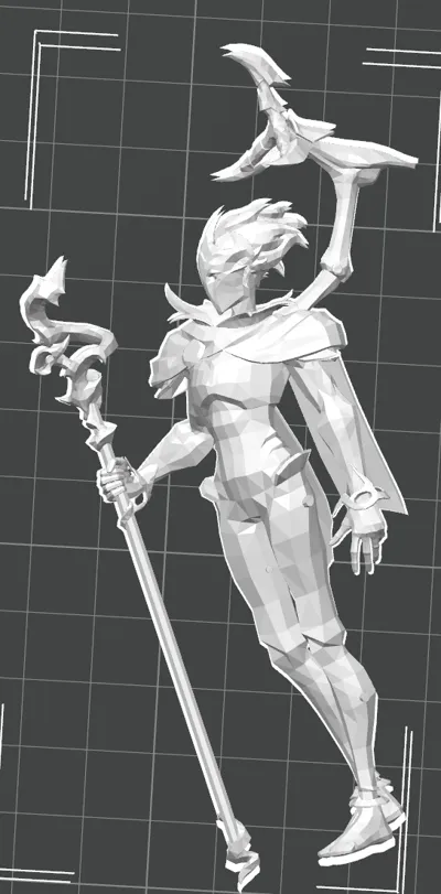 Arcane-League of Legends-Viktor by LEeMakerWorld: Download Free 3D Models