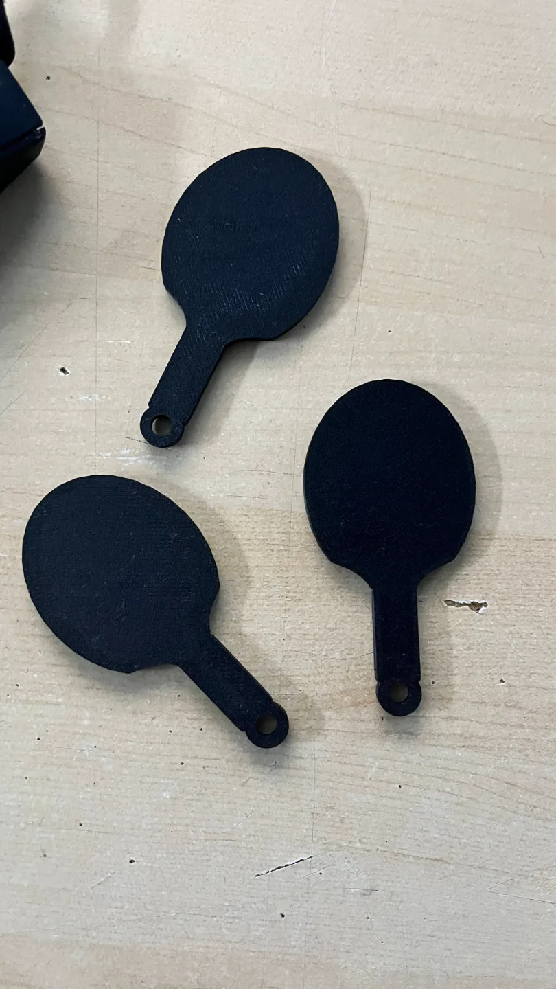 Ping-Pong Keychain Table Tennis key ring by TOSHIRTCOM MakerWorld ...