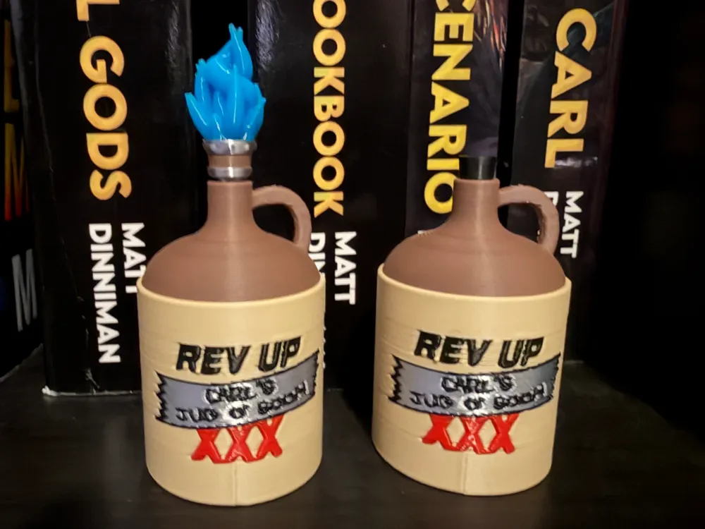 Carl's Jug O' Boom - Free 3D Print Model - MakerWorld