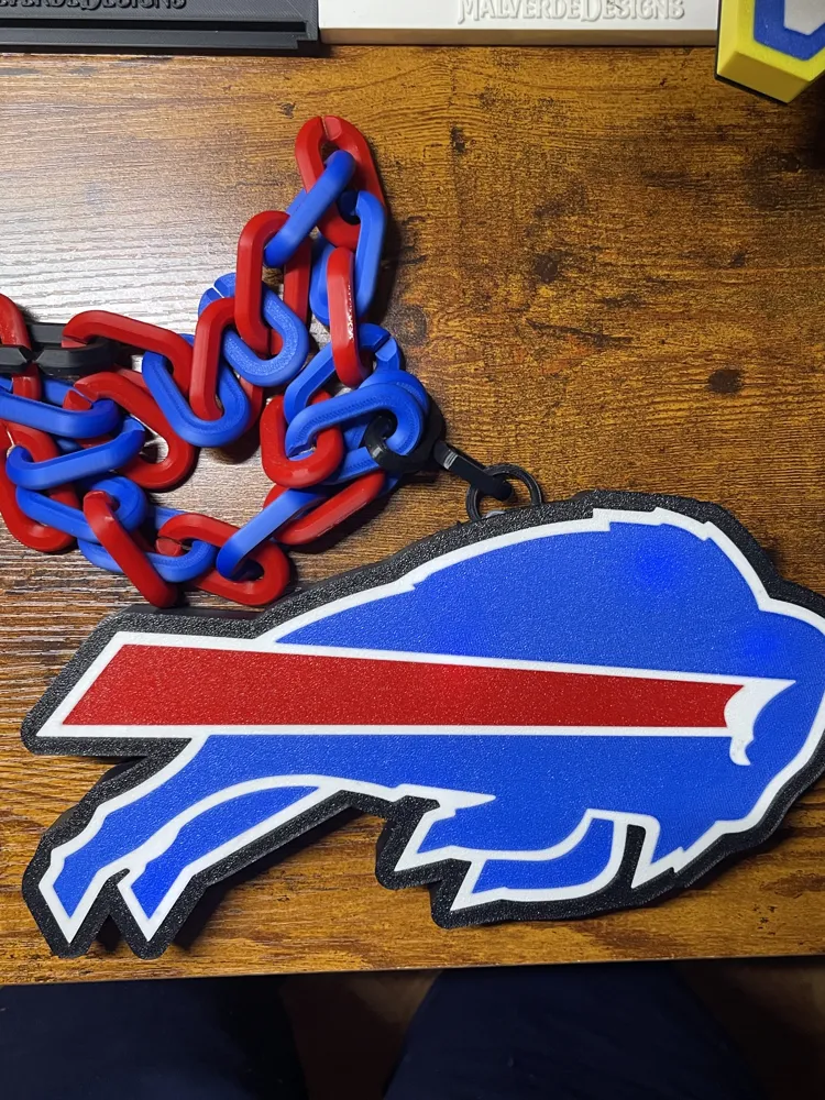 Buffalo bills NFL Big Chain by Malverde Designs MakerWorld: Download ...
