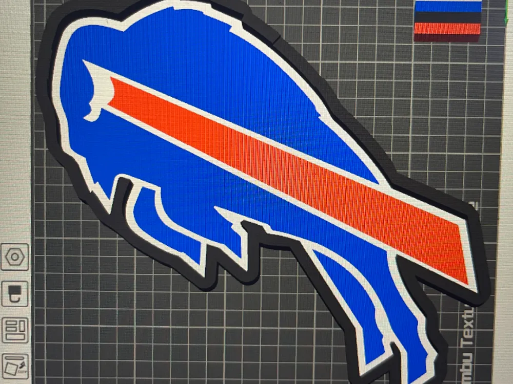 Buffalo bills NFL Big Chain by Malverde Designs MakerWorld: Download ...