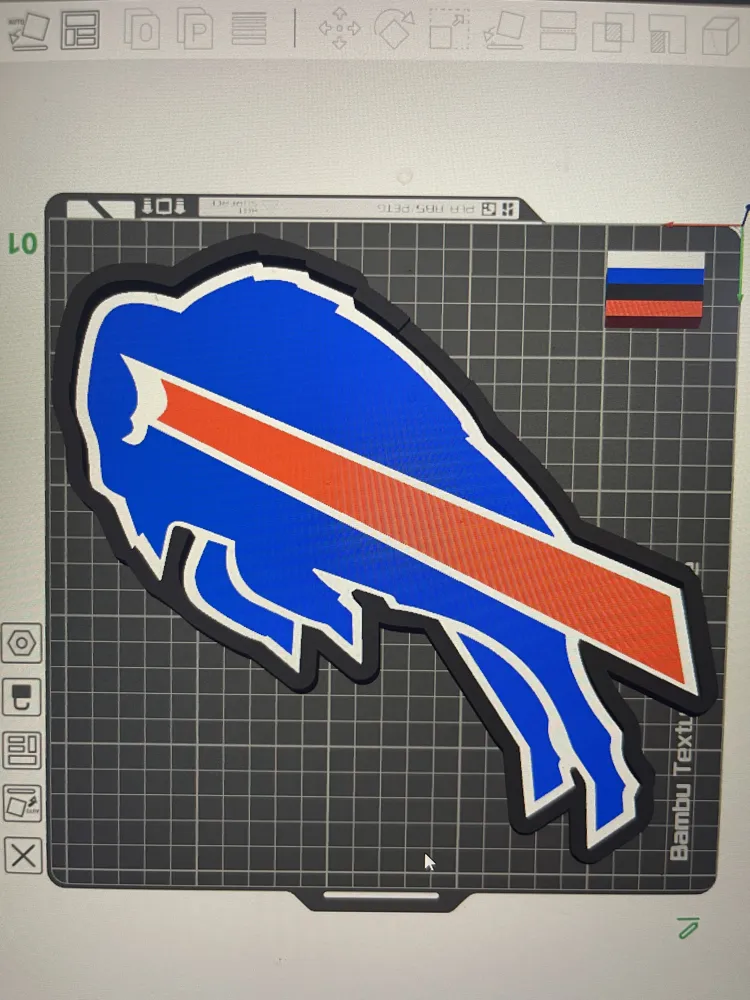 Buffalo bills NFL Big Chain by Malverde Designs MakerWorld: Download ...