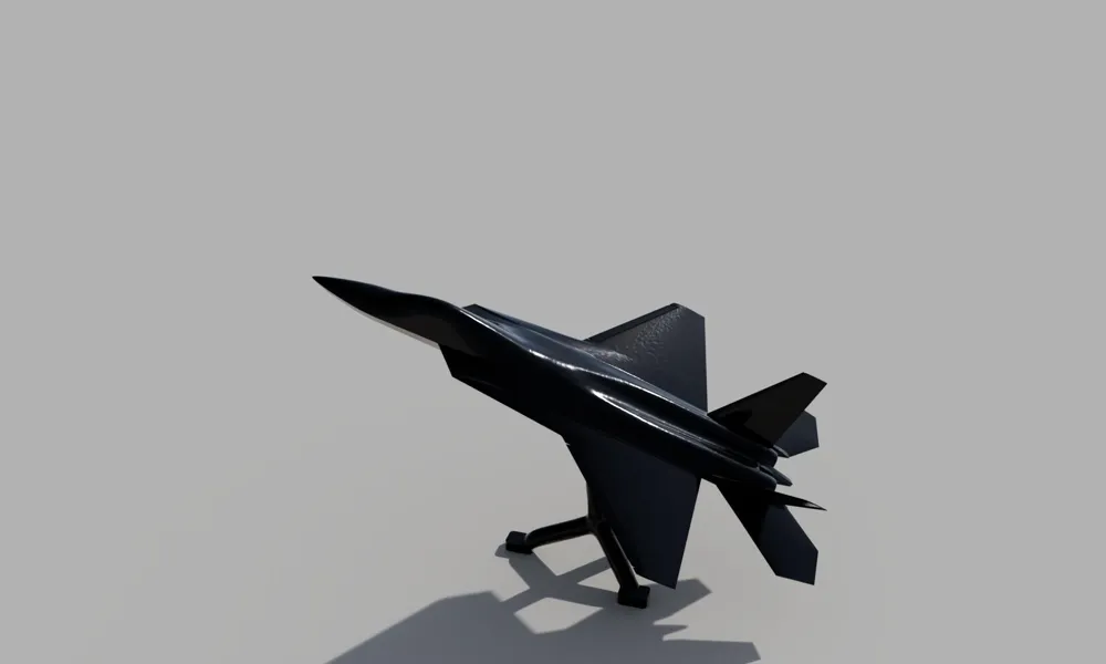 Fighter jet by NewtonianWizardMakerWorld: Download Free 3D Models