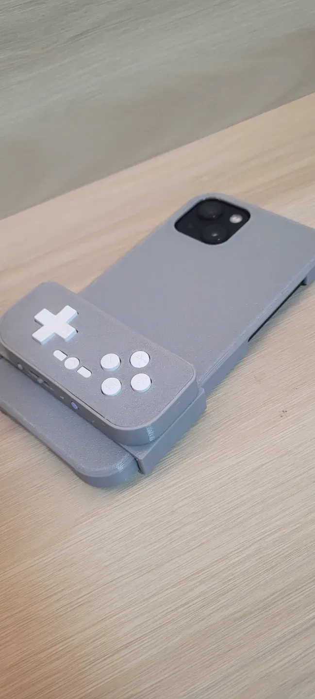 iPhone 13 phone case Bluetooth game controller - Free 3D Print Model ...