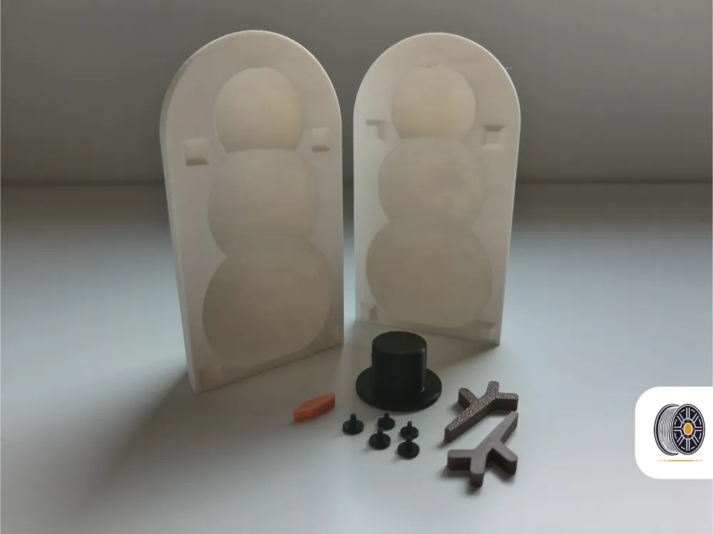 Snowman building kit | No AMS, real snow required by Mike.stl ...