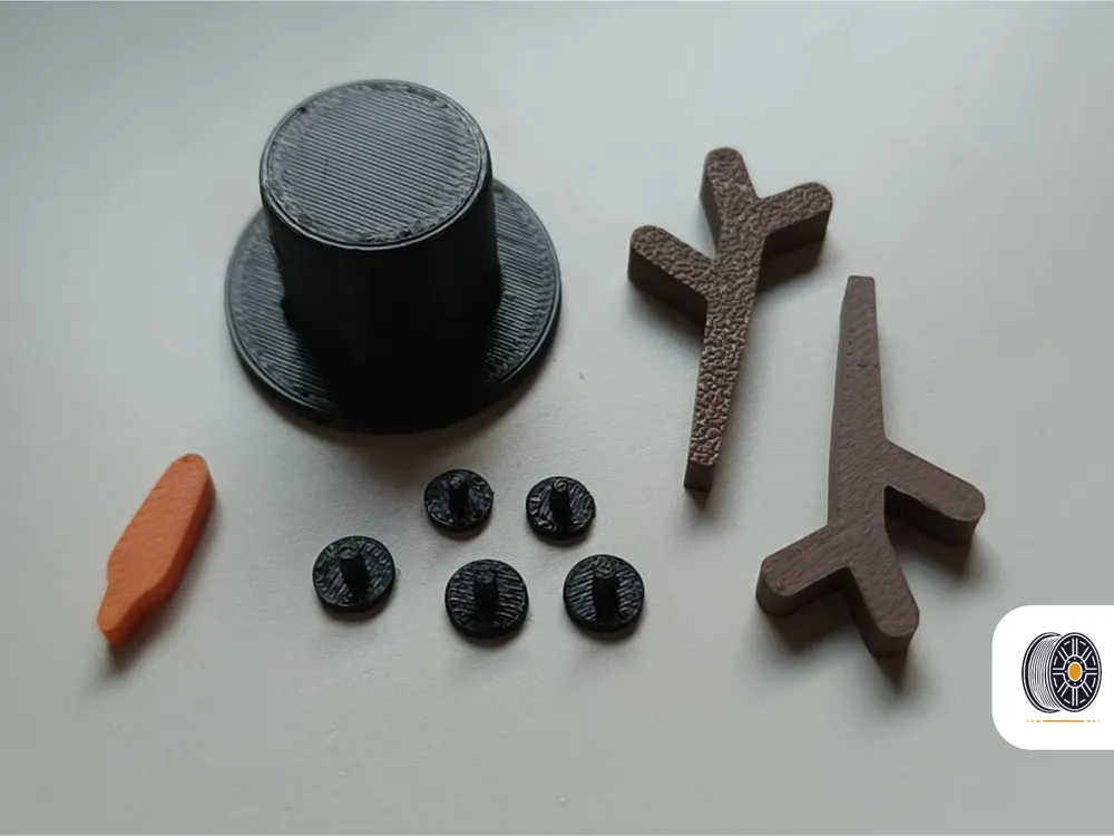 Snowman building kit | No AMS, real snow required by Mike.stl ...