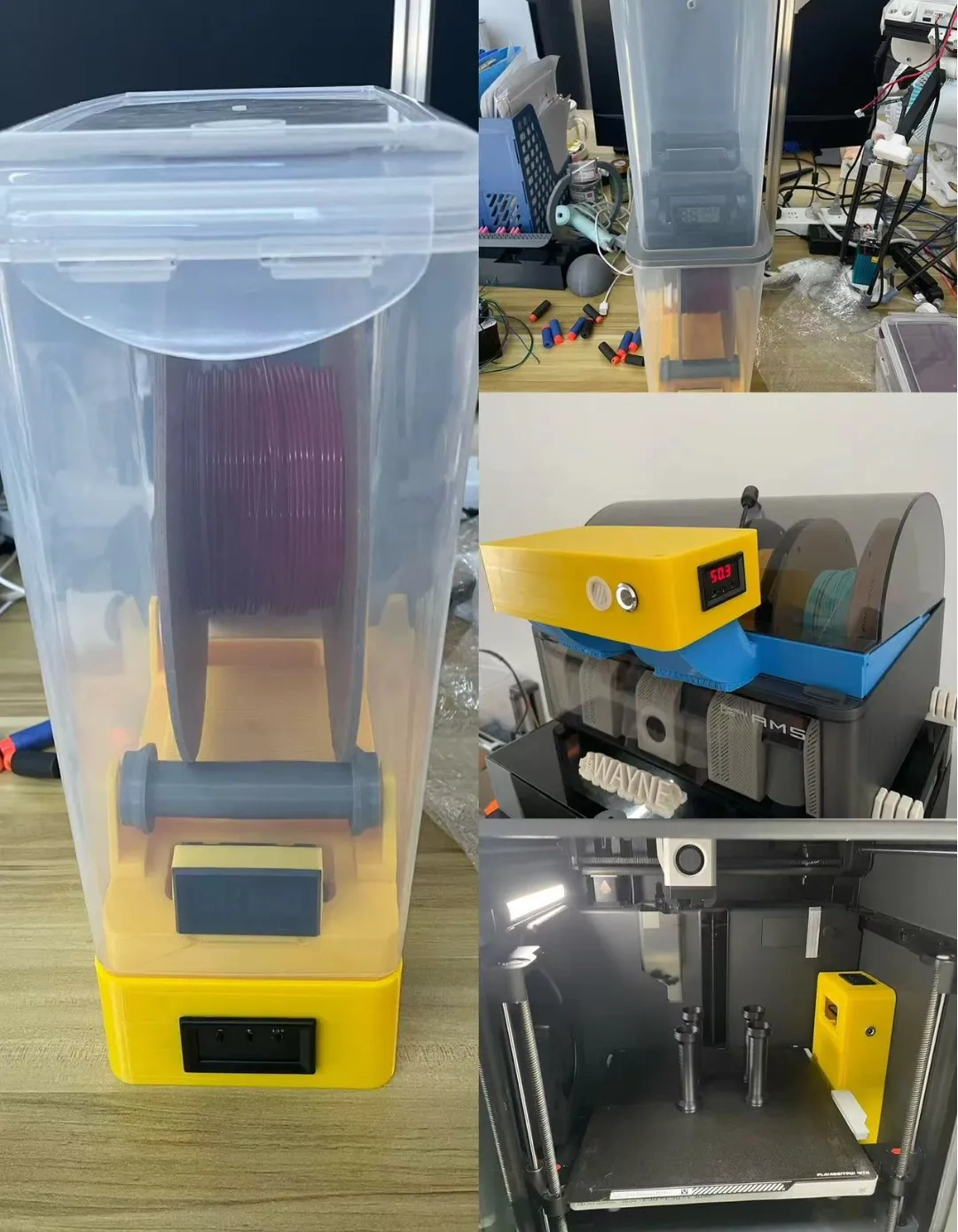 5.8L Rice Bucket Adapter for Drying Module by wayne - MakerWorld