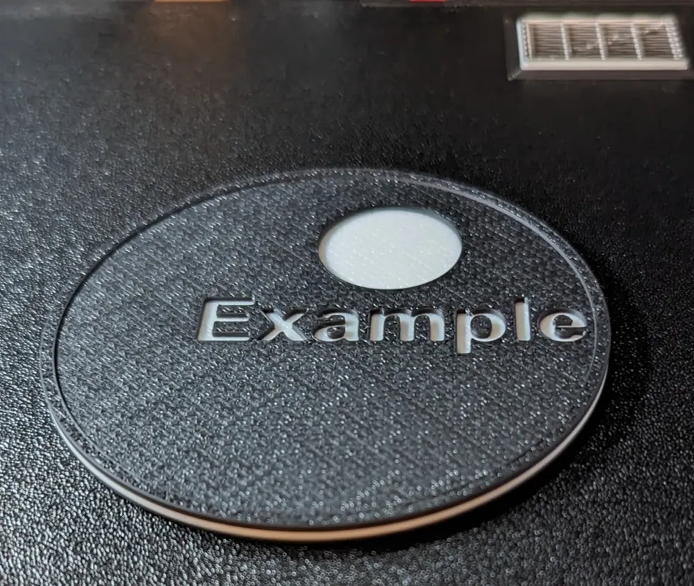 Customizable Coaster Set (add your own text and graphics) - Free 3D ...