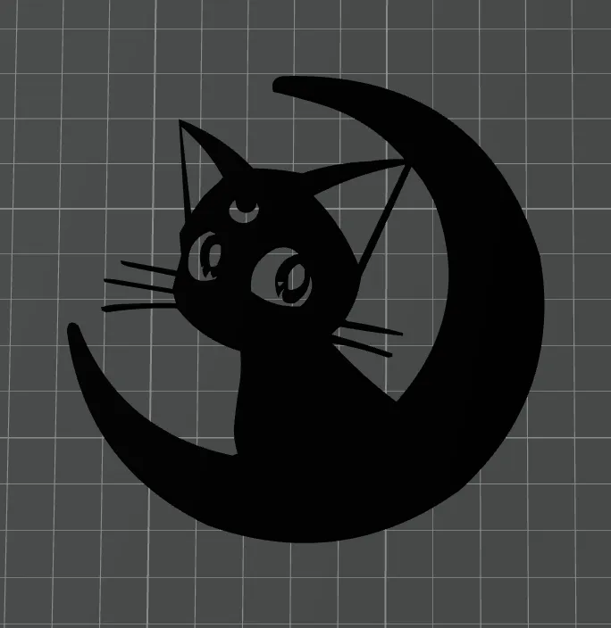 2d moon by Ana Portelinha - MakerWorld