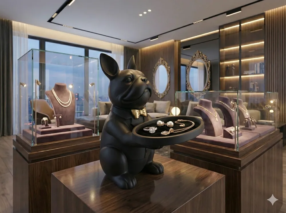 Gentleman Frenchie Butler: Luxury Tray & Organizer - Free 3D Print ...