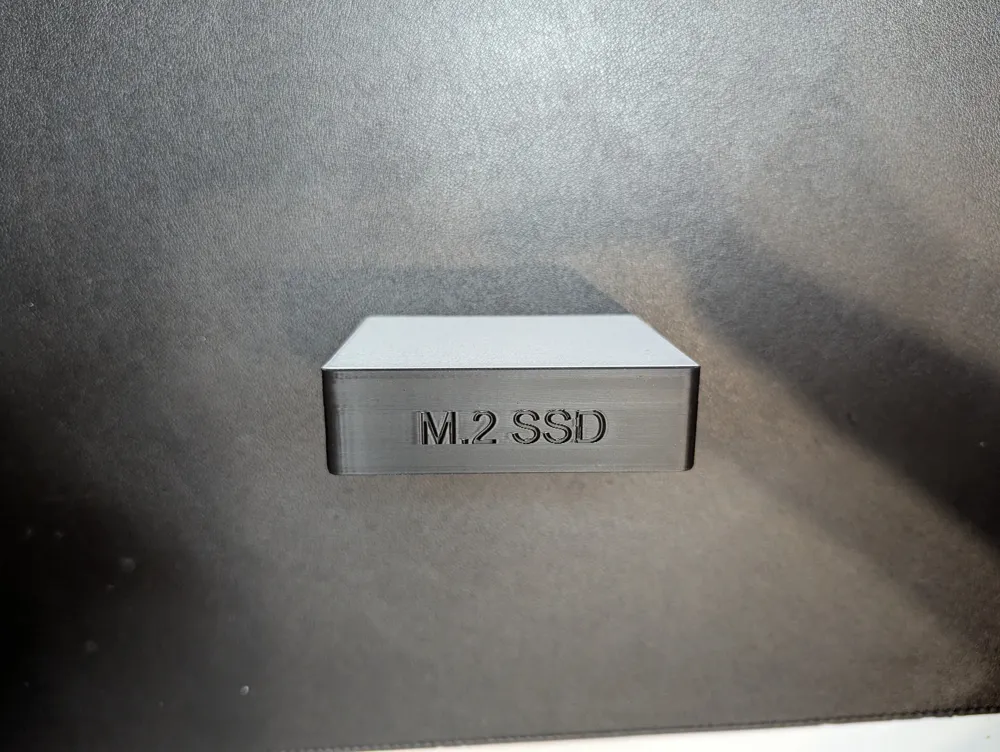 Storage Box for M.2 SSD's – Slide Lid with Lock - Free 3D Print Model ...