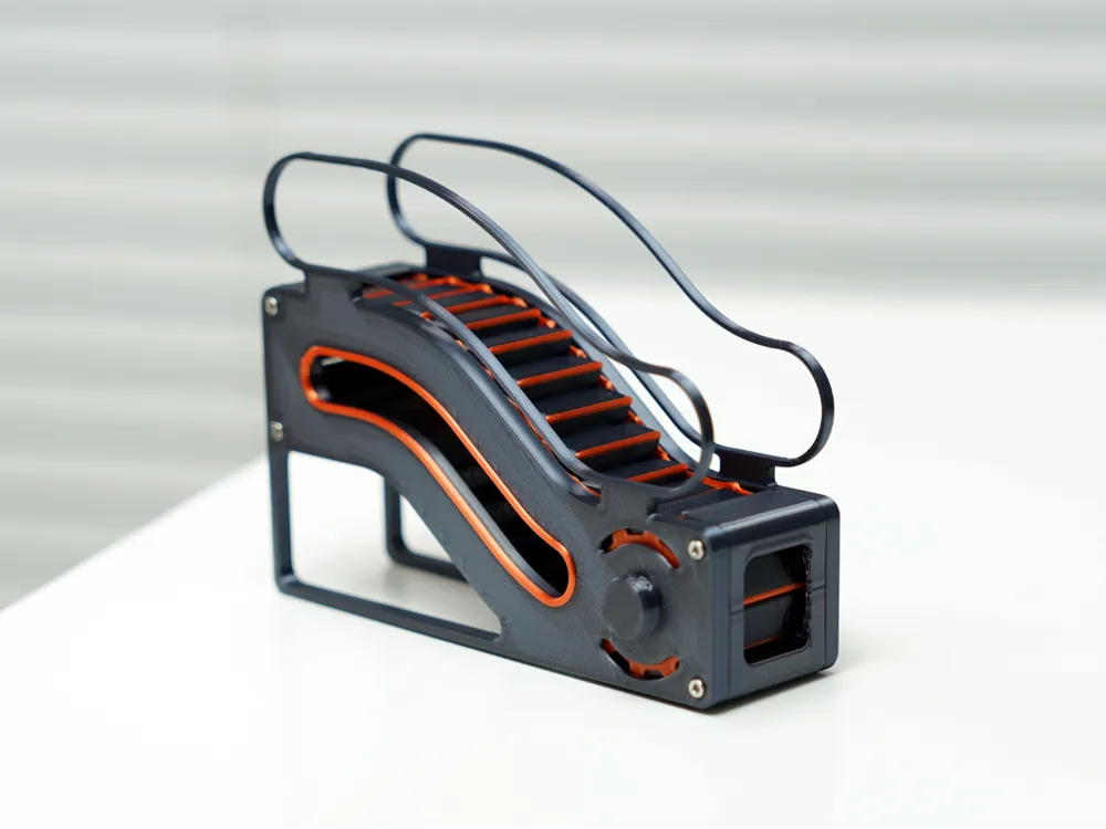 An actually working miniature escalator by LAMIS 3D MakerWorld ...