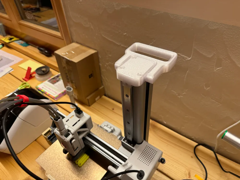 Bambu Lab A1 Mini foldable handle - print in place - Free 3D Print ...