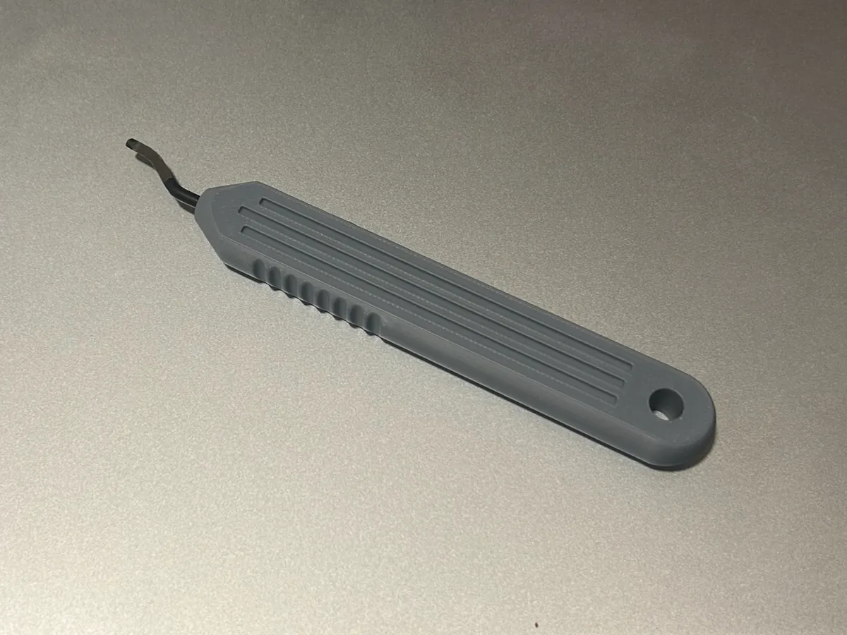 Deburring tool handle - Free 3D Print Model - MakerWorld