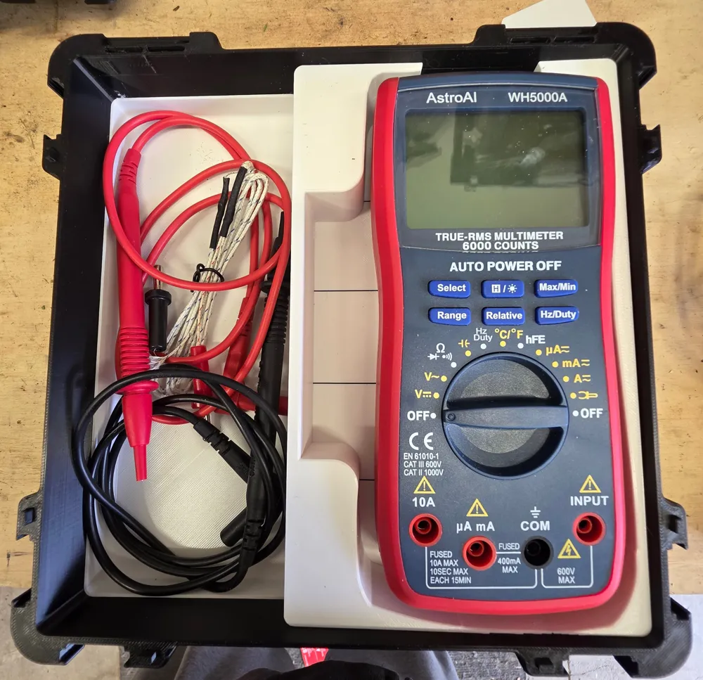 Gridfinity Multimeter Case - Free 3D Print Model - MakerWorld