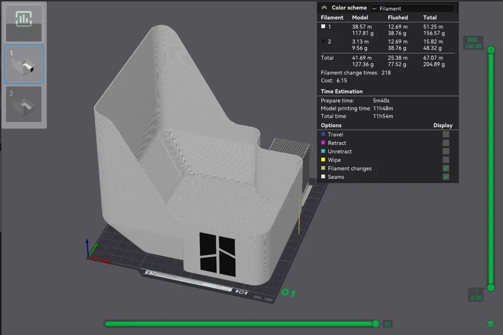 Bambu Lab A1 mini waste bin by manuelmvela0 - MakerWorld