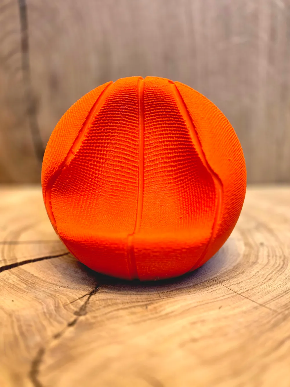 Basketball phone holder stand - no AMS - Free 3D Print Model - MakerWorld