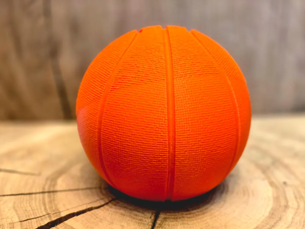 Basketball phone holder stand - no AMS - Free 3D Print Model - MakerWorld