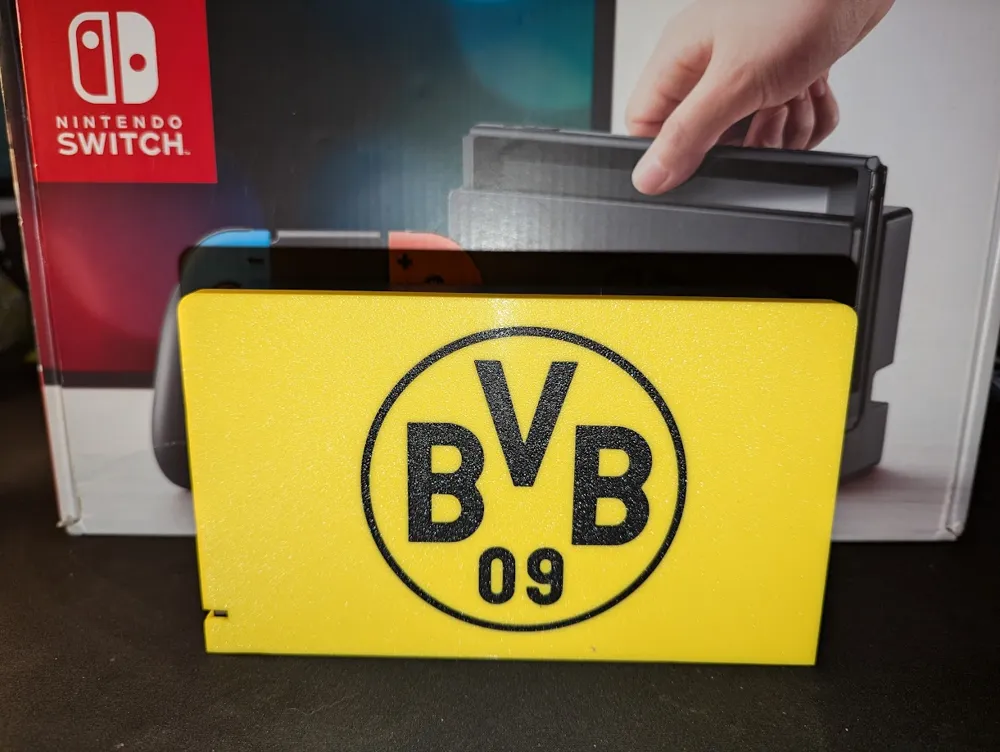 Nintendo Switch Dock Cover: Borussia Dortmund – Kostenloses 3D ...