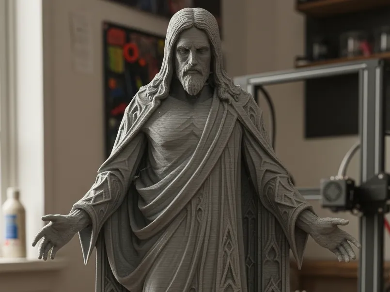 Gothic Christus - Free 3D Print Model - MakerWorld