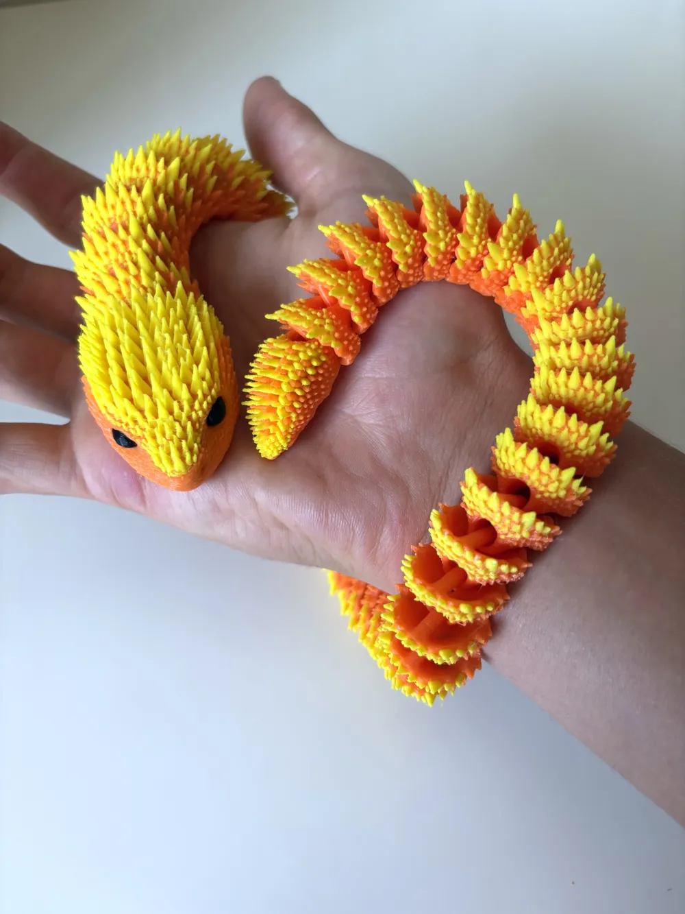 Spiked Articulated Snake by danikebab18 MakerWorld: Download Free 3D Models