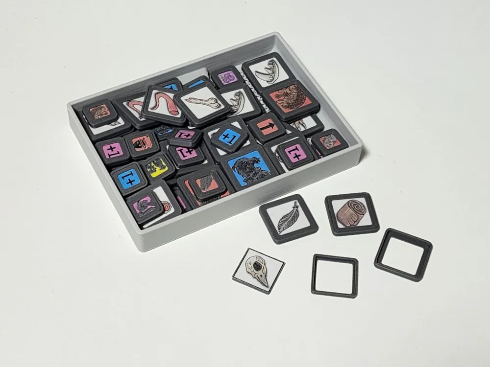 [Parametric] Token Edge Cover (Square) - Free 3D Print Model - MakerWorld