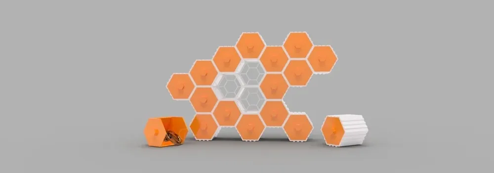 The HIVE - Modular Hex Drawers by Griffin MakerWorld: Download Free 3D ...