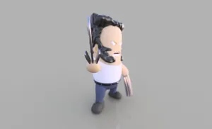 Mini Logan - Wolverine by Wekster - MakerWorld