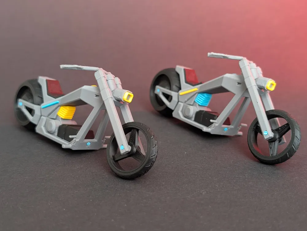 KUSABI (楔) "Chopper" MK1 - Free 3D Print Model - MakerWorld