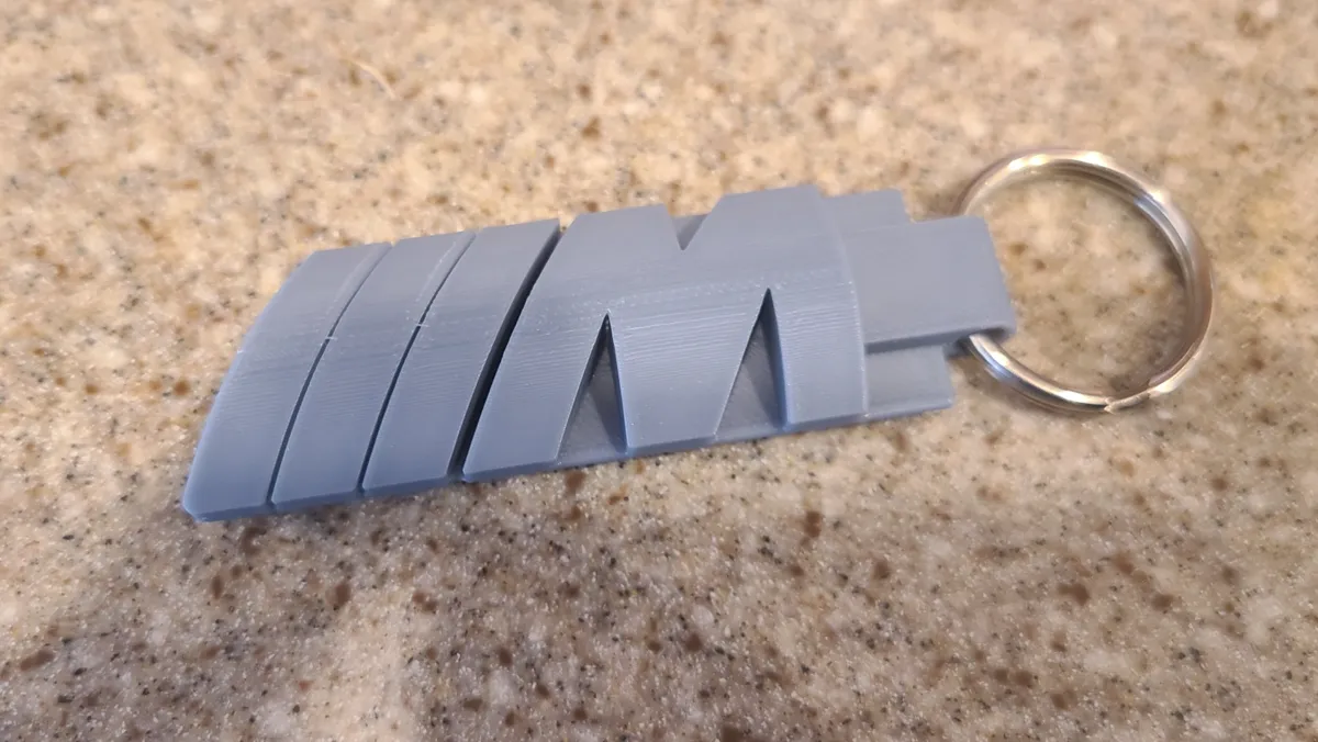 BMW M Keychain - Free 3D Print Model - MakerWorld