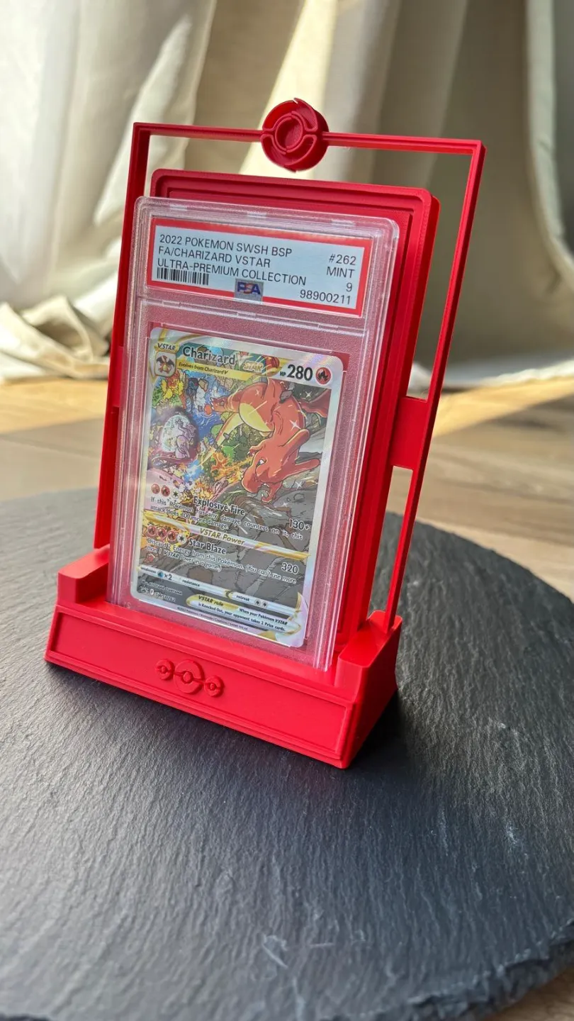 Modular Pokemon PSA Card Charizard Stand Holder by MaajkiPL MakerWorld ...