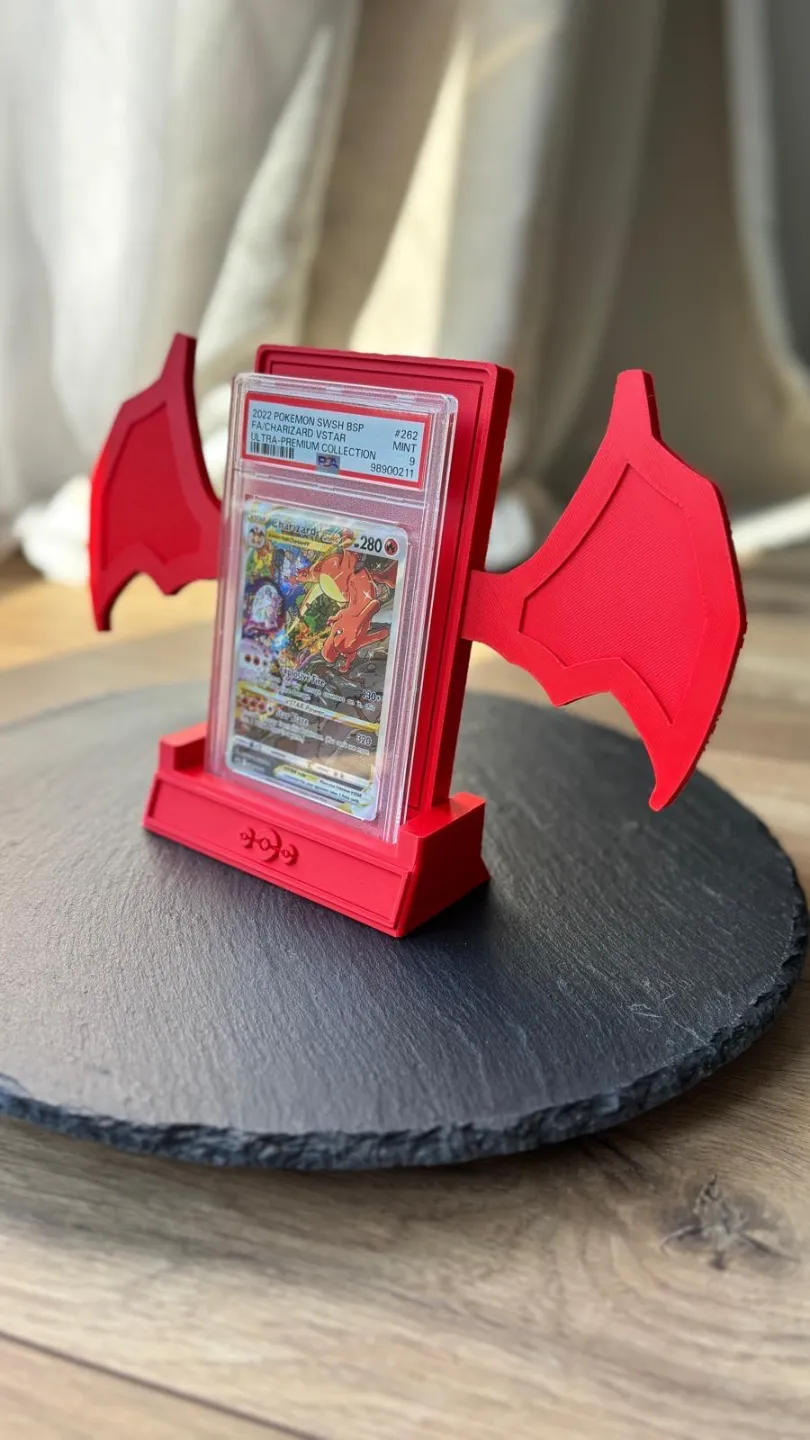 Modular Pokemon PSA Card Charizard Stand Holder by MaajkiPL MakerWorld ...