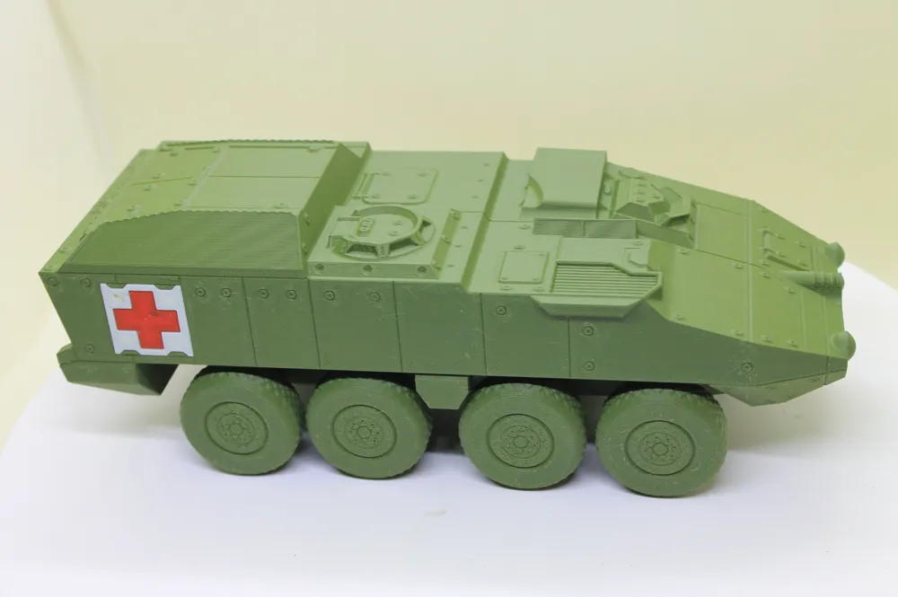Stryker M1133 Medical Evacuation Vehicle Print in Place Remixed by ...
