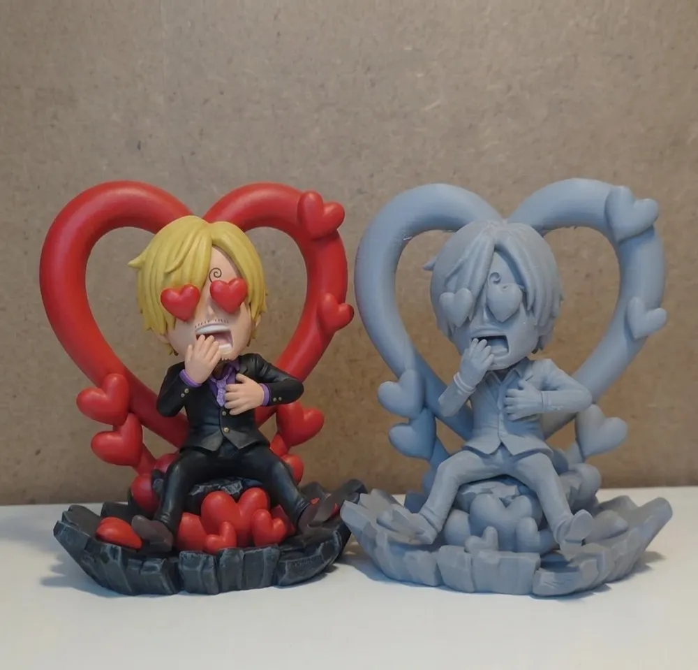 One Piece - Sanji - Free 3D Print Model - MakerWorld