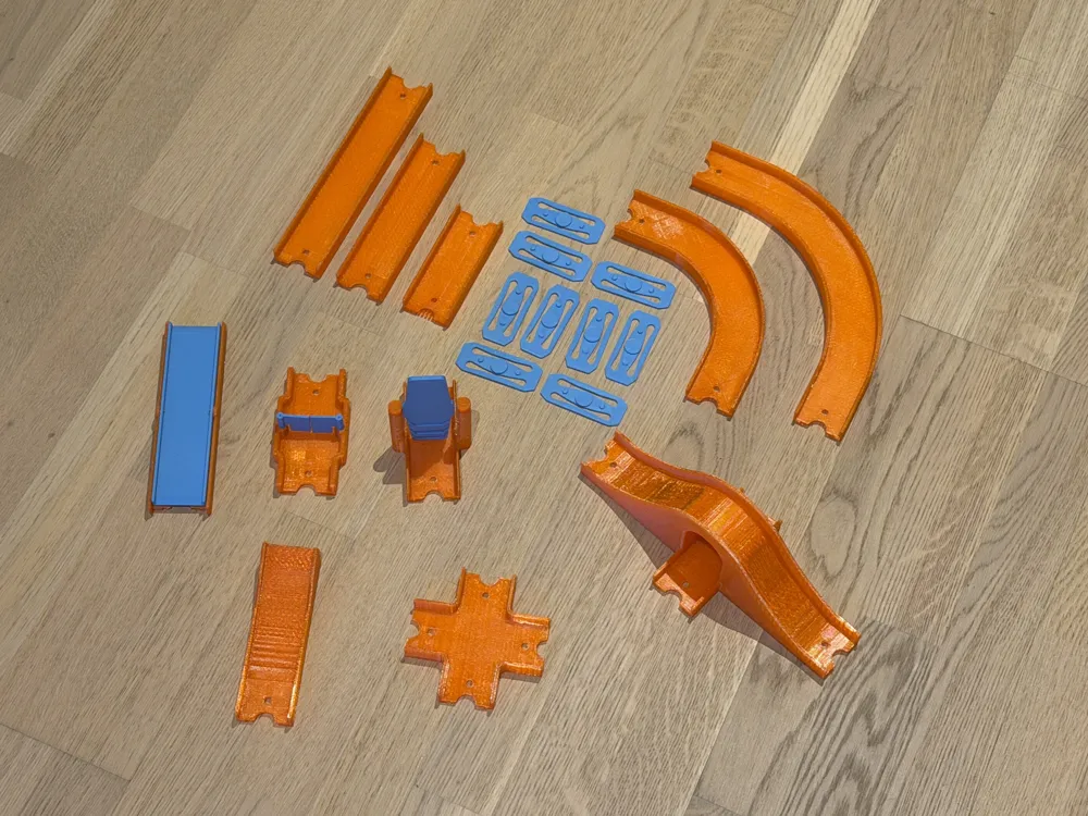 Hot Wheels - Conjunto Base de Sistema de Pista Modular - Modelo ...