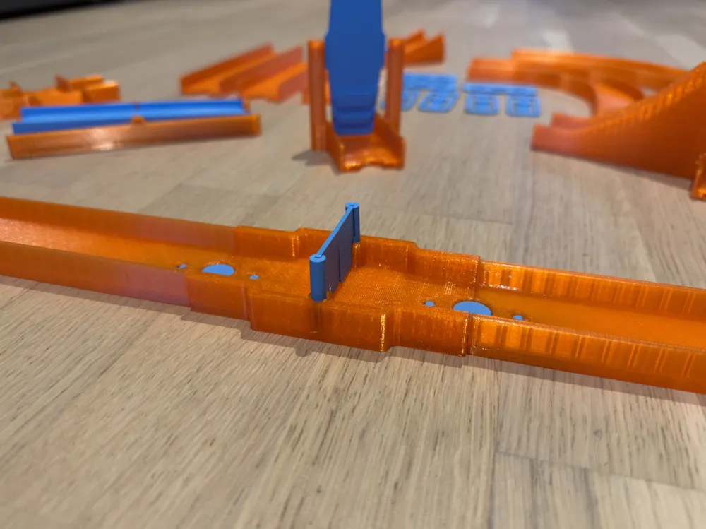 Hot Wheels - Conjunto Base de Sistema de Pista Modular - Modelo ...