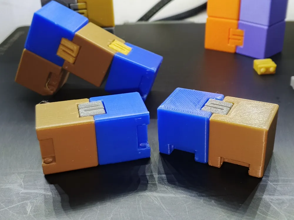 Modular Fidget Infinity Cube by deHobbierMakerWorld: Download Free 3D ...