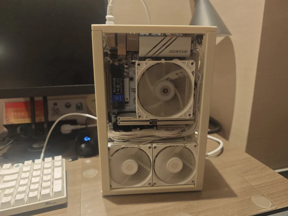ITX Case - 1U Power Supply and Fan by Look at my eyes. MakerWorld ...