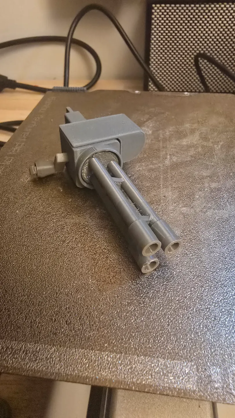 Fidget Minigun - Free 3D Print Model - MakerWorld