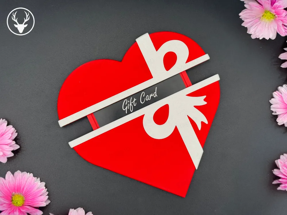 Heart Gift Card Holder by Stag 3D - MakerWorld