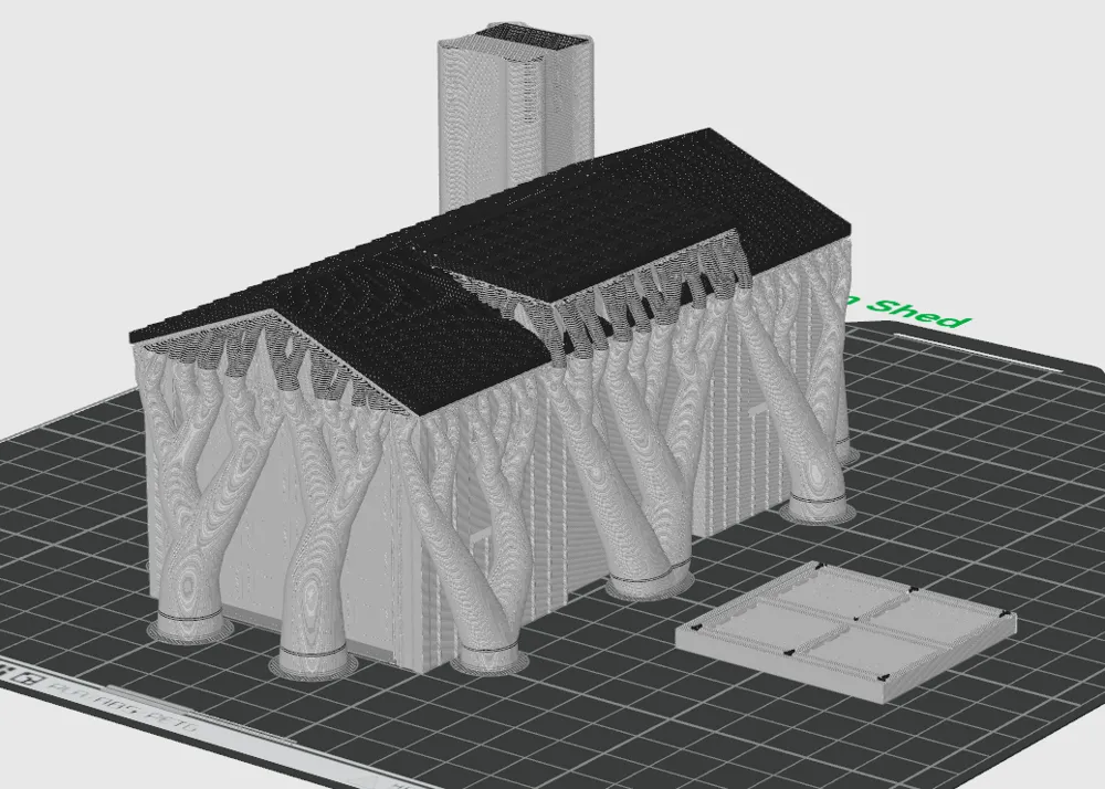 Model Craftsman 10x20' Shed by oSPARKSo MakerWorld: Download Free 3D Models